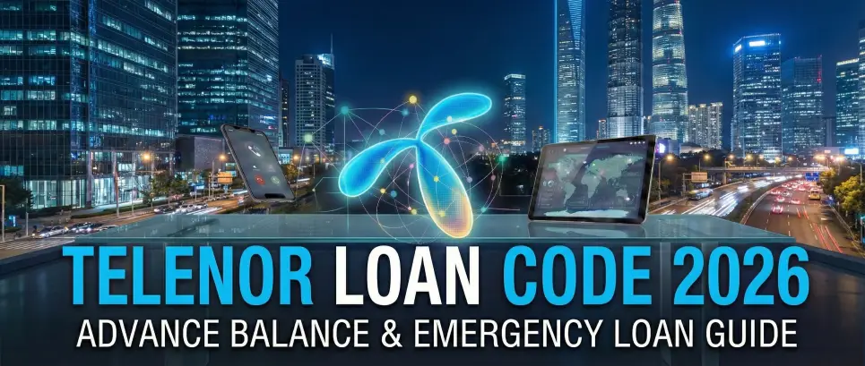 Telenor Loan Code 2026 – Advance Balance & Emergency Loan Guide